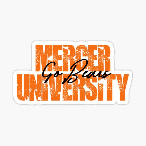 "Mercer University" Sticker for Sale by sarahbethamos | Redbubble