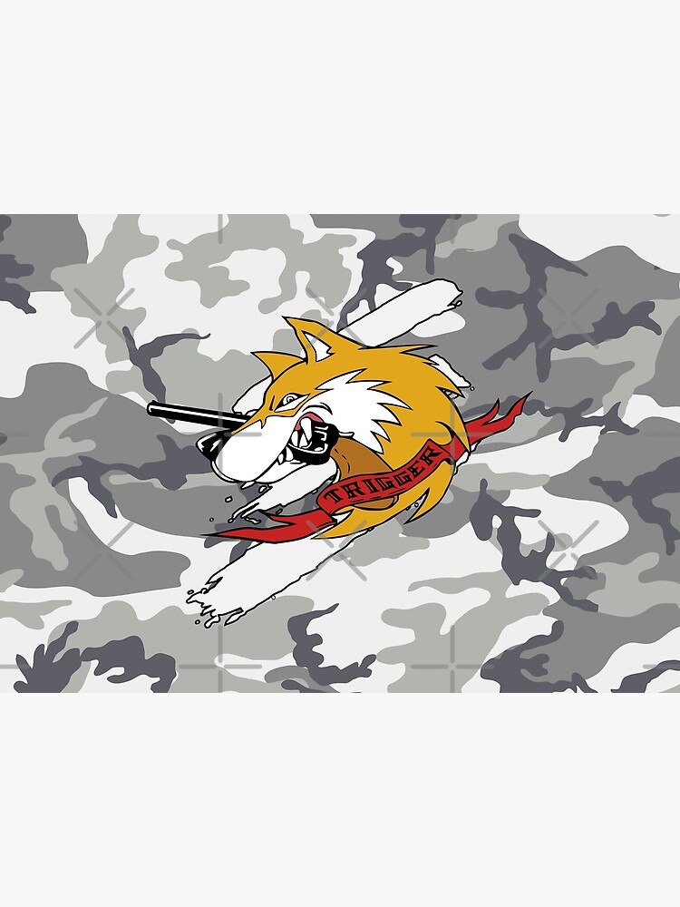 "Ace Combat - Trigger Emblem (Stripes)" Metal Print by Fireseed-Josh ...