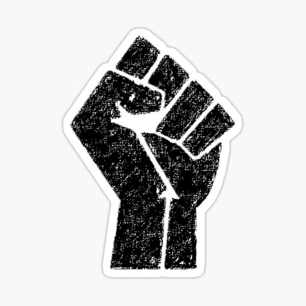 "Black Fist/ Black Power " Sticker for Sale by francisholmes | Redbubble