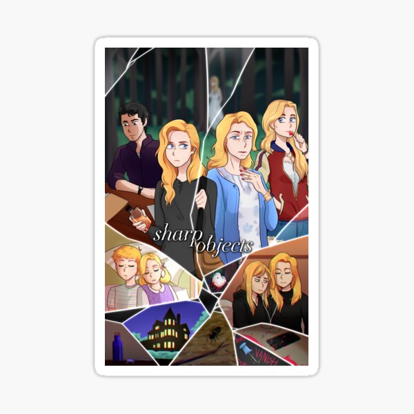 "Sharp Objects" Sticker by Nowakyy | Redbubble
