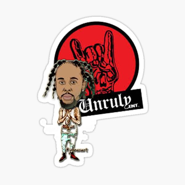 "EBAZON POP CAAN UNRULY CARTOON" Sticker for Sale by ebazon | Redbubble