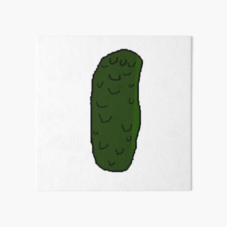 "pickle pixel art" Art Board Print for Sale by cakehatzombie | Redbubble