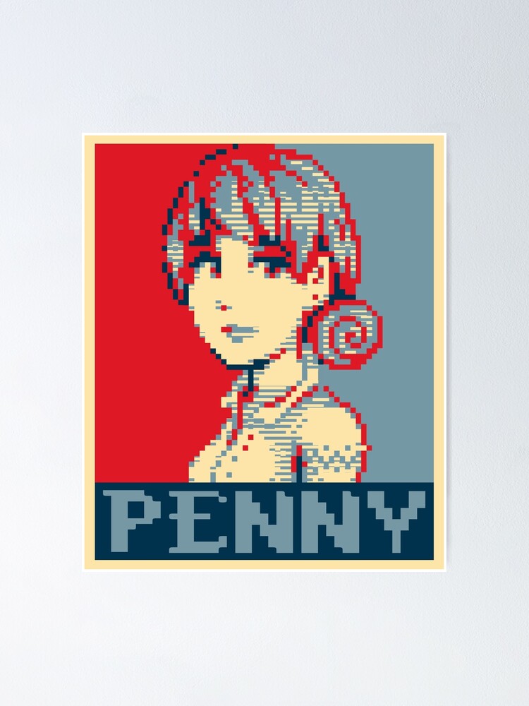 "Penny" Poster for Sale by StitchedRabbit | Redbubble