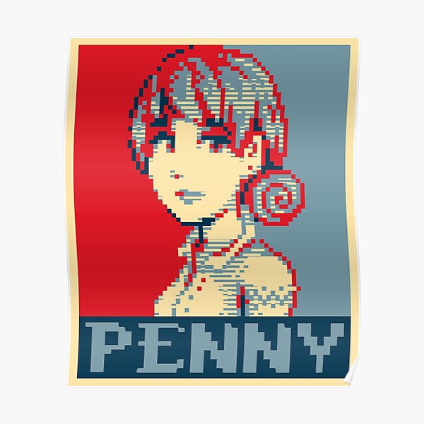 "Penny" Poster for Sale by StitchedRabbit | Redbubble