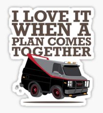 A Team: Stickers | Redbubble