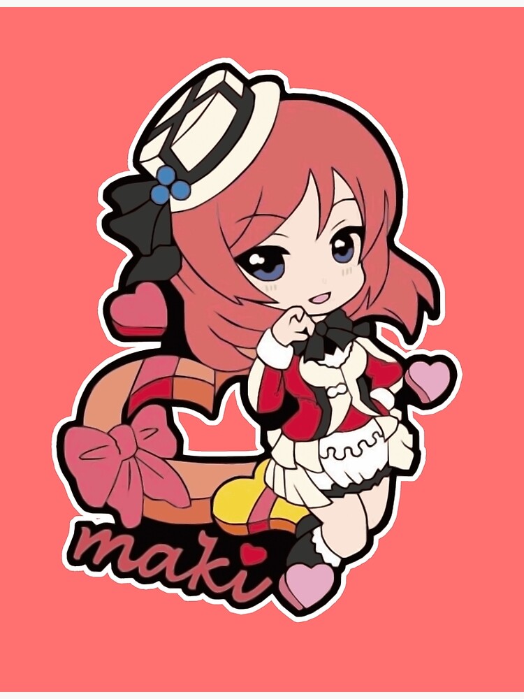 Póster «Maki Chibi» de Chibify | Redbubble