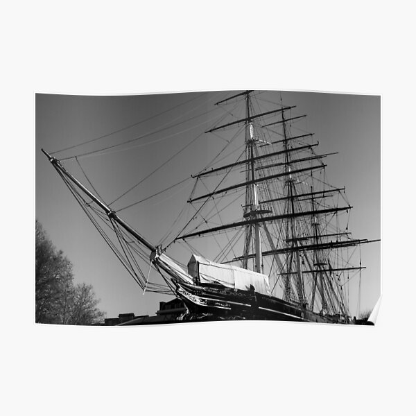 "The Cutty Sark Ship" Poster by aodhain | Redbubble