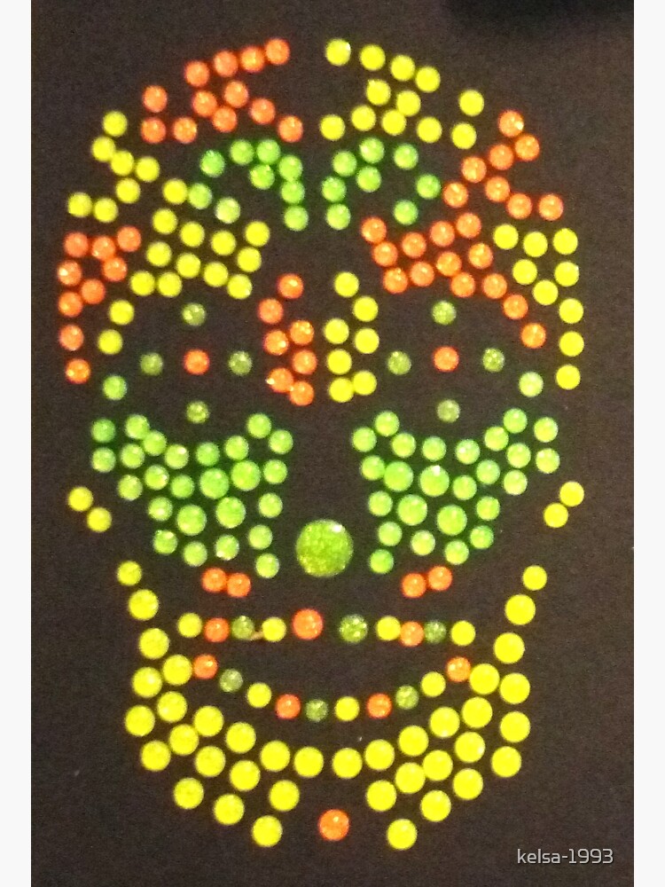 "Día de Muertos.3" Sticker for Sale by kelsa-1993 | Redbubble