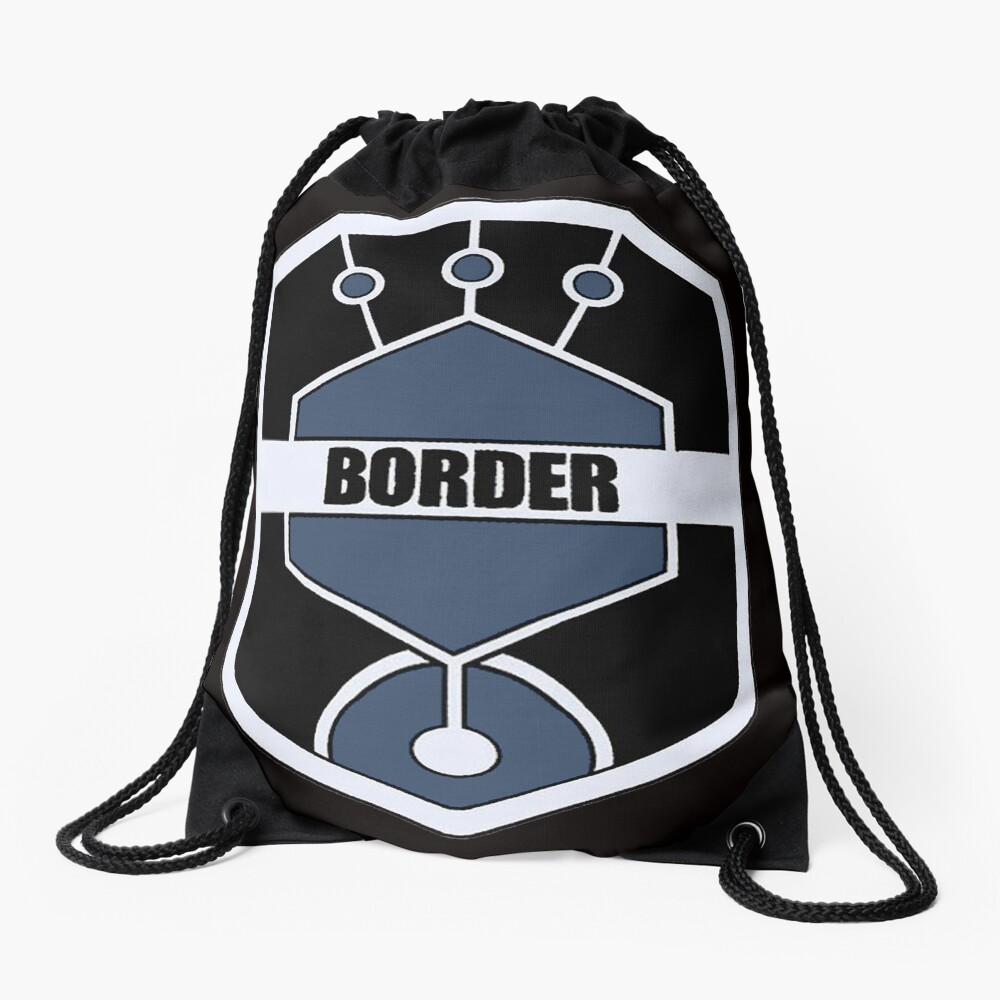 "World Trigger - Border Logo" Drawstring Bag for Sale by Aslatiel ...