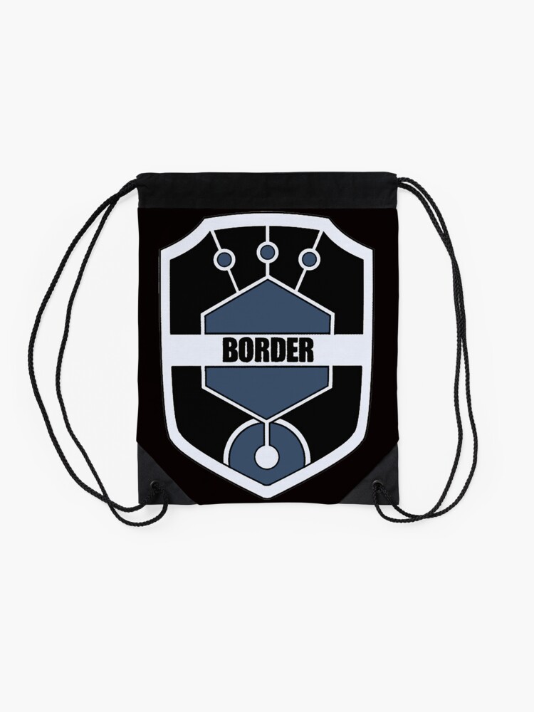 "World Trigger - Border Logo" Drawstring Bag for Sale by Aslatiel ...
