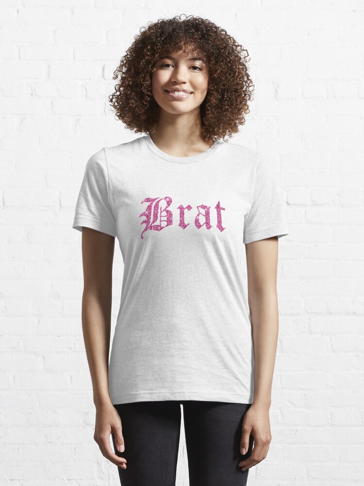 "Brat" Essential T-Shirt for Sale by simonekatia | Redbubble