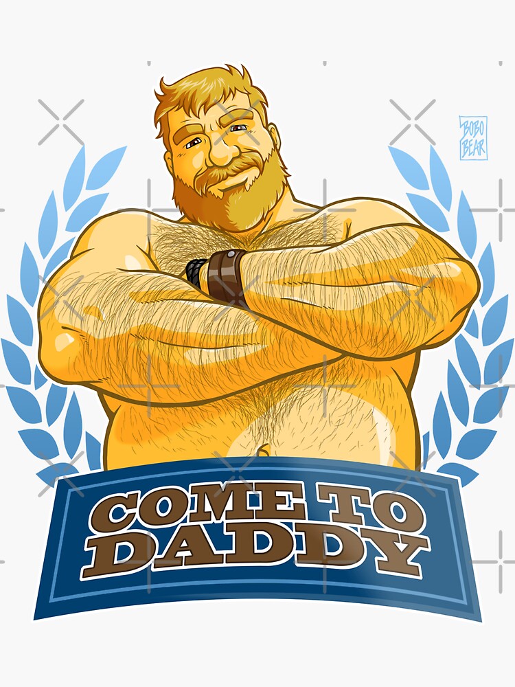 "MIKE - COME TO DADDY" Sticker for Sale by bobobear | Redbubble