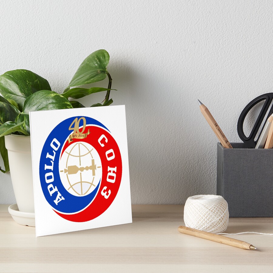 "ASTP 40th Anniversary Logo" Art Board Print by Spacestuffplus | Redbubble