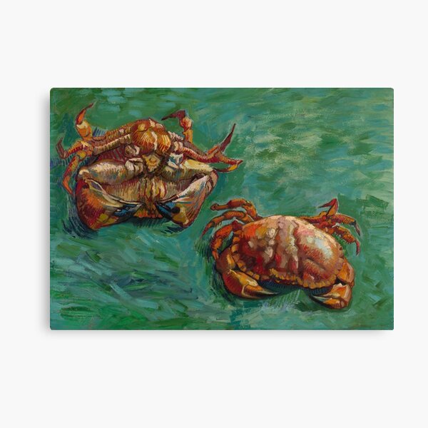 "Vincent van Gogh, Two Crabs, 1889" Canvas Print by fineearth | Redbubble