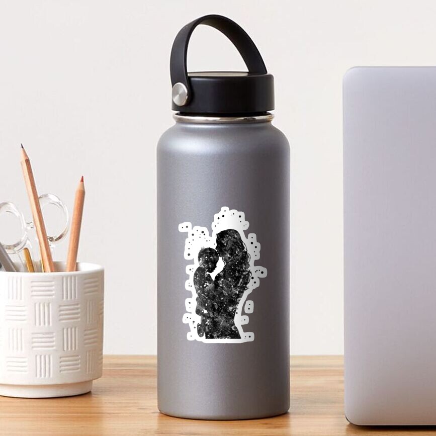 "Mother and son, mother with son, love art" Sticker for Sale by ...