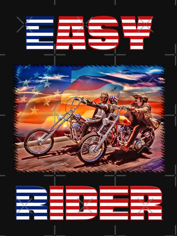 "Easy Rider" T-shirt by Coolness68 | Redbubble