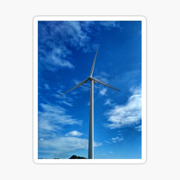 "Suffolk Turbine" Sticker for Sale by QueenieLauren | Redbubble