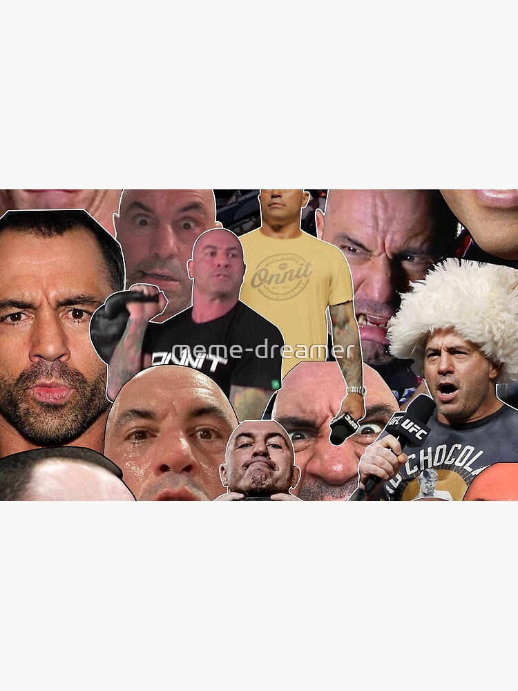 "The Many Faces Of Joe Rogan - Mask" Coffee Mug for Sale by meme ...