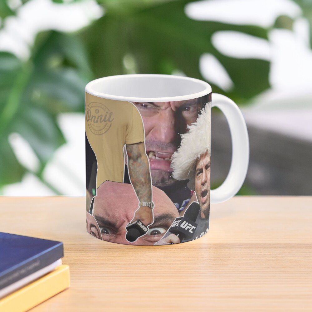 "The Many Faces Of Joe Rogan - Mask" Coffee Mug for Sale by meme ...