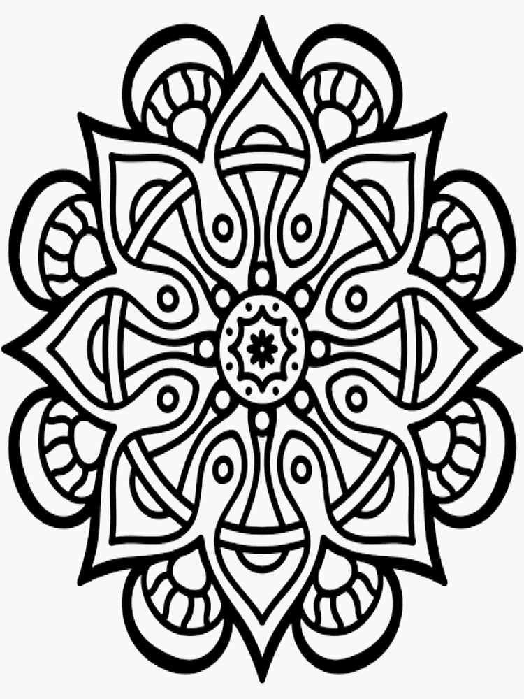 "Zakhrafa 2 artwork" Sticker for Sale by nasefgis | Redbubble