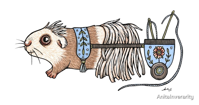 "The Nimble Thimble Keeper" by Anita Inverarity | Redbubble