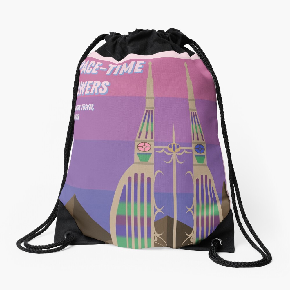 "Space - Time Towers Poster" Poster for Sale by Swainathan | Redbubble