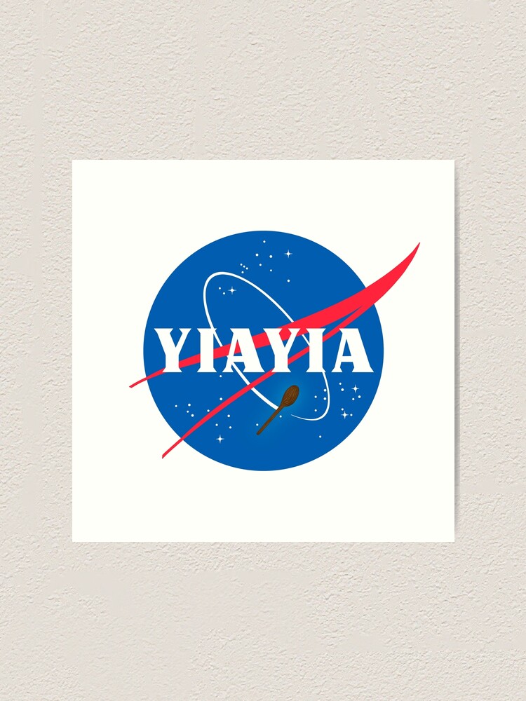"Yia Yia Space Logo" Art Print by CKastellanos | Redbubble