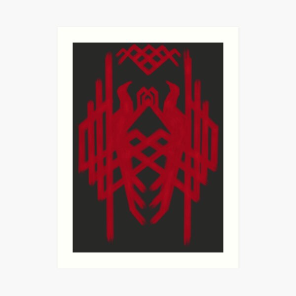 "Hawke's Amell Family Crest | Dragon Age 2 Crest" Art Print by surik ...