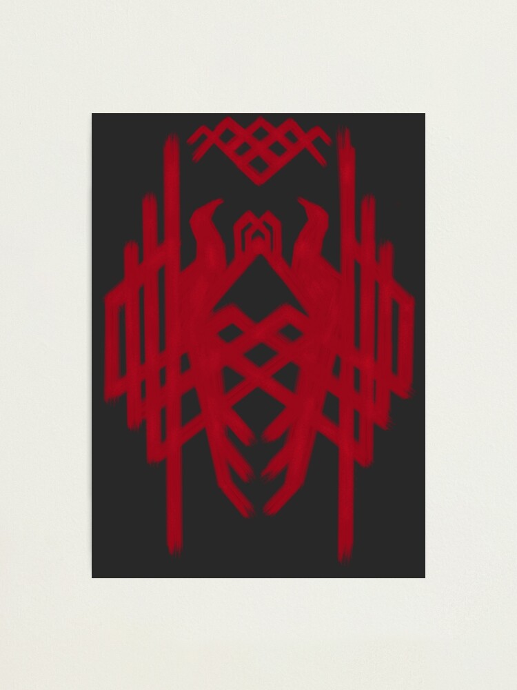 "Hawke's Amell Family Crest | Dragon Age 2 Crest" Photographic Print ...