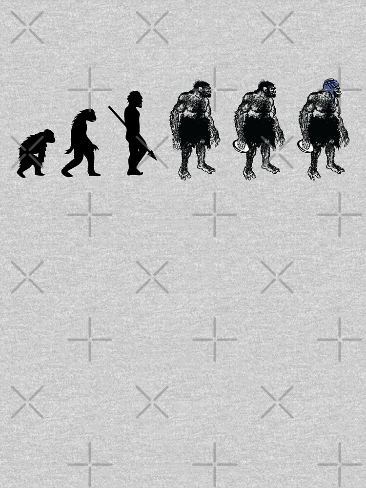 "Rugby Caveman Evolved Rugby Fan Gift" T-shirt for Sale by oberdoofus ...