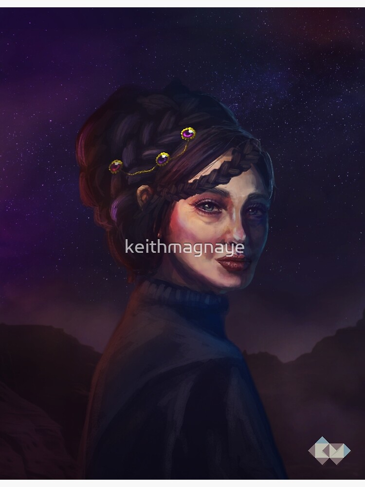 "Navani" Art Print for Sale by keithmagnaye | Redbubble