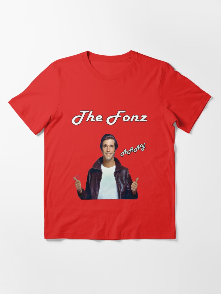 "The Fonz Happy Days" Essential T-Shirt for Sale by smstees | Redbubble