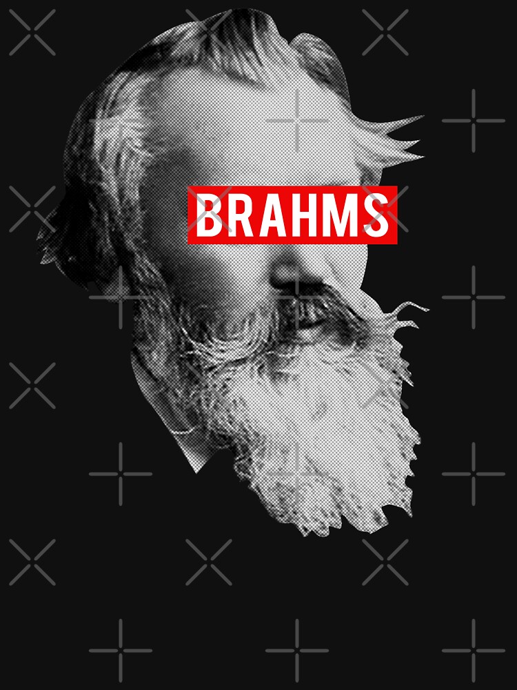"Classical Music - Brahms" T-shirt for Sale by 2djazz | Redbubble ...