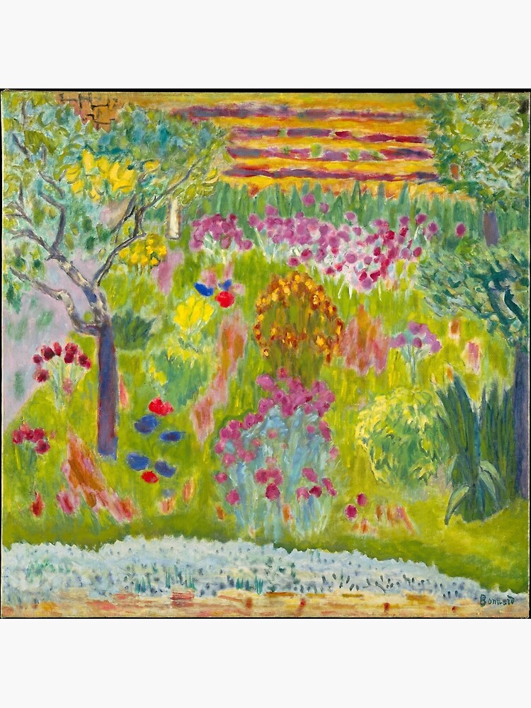 Pierre Bonnard. Garden, 1935. Premium Matte Vertical Poster sold by ...