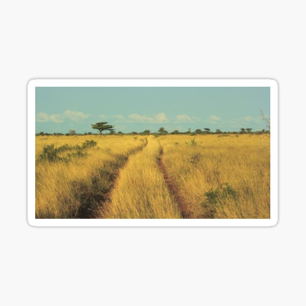 "Bush Landscape" Sticker for Sale by tigercub000 | Redbubble