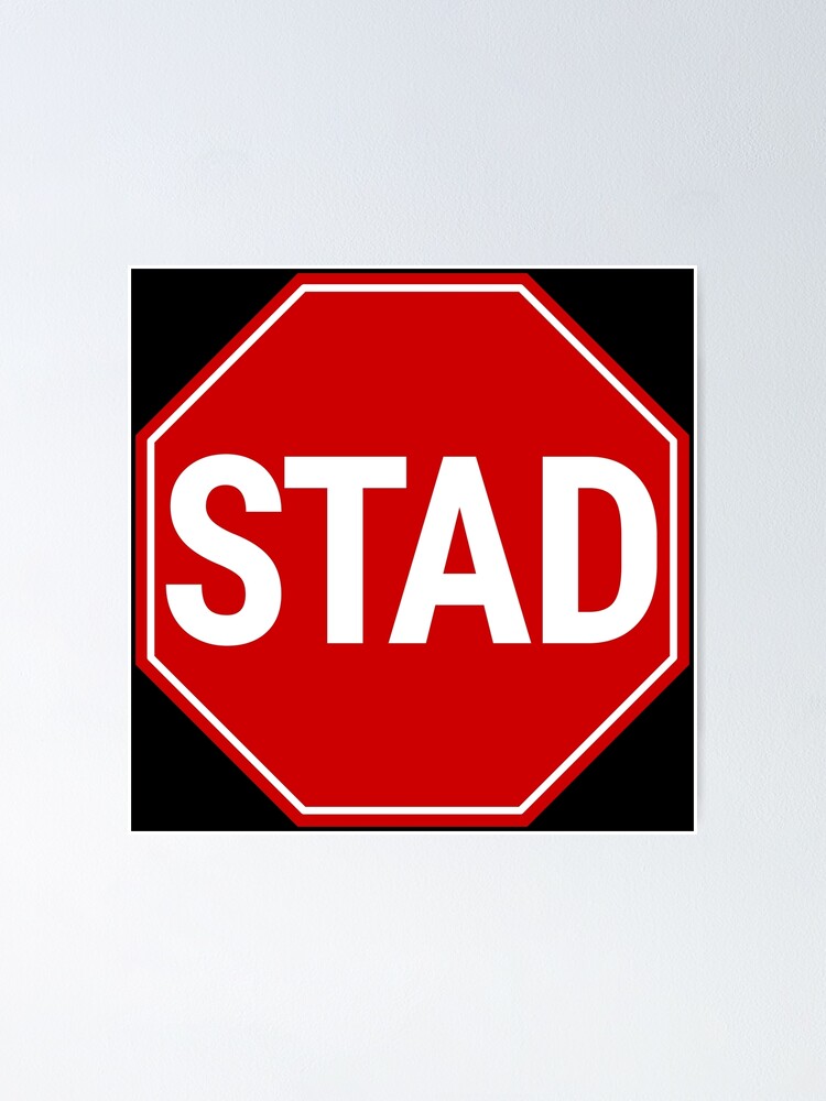 "STOP SIGN - IRELAND" Poster for Sale by WOOFANG | Redbubble