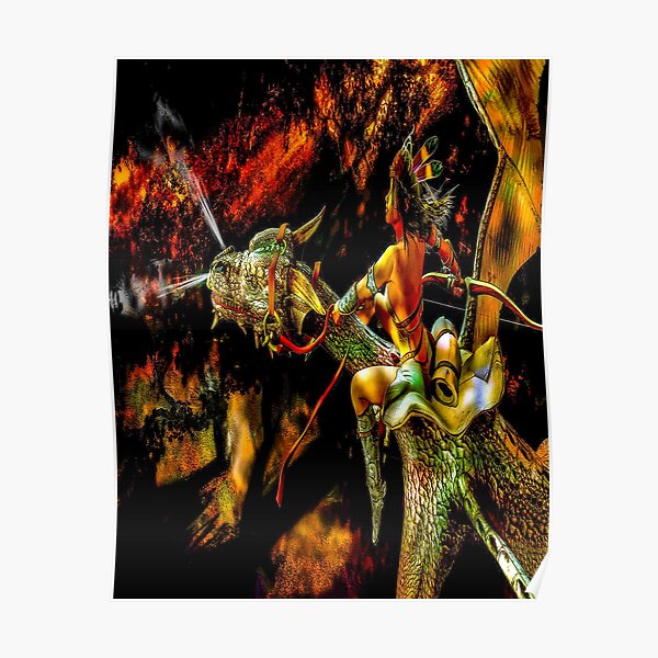 "fwc 5764 dragon fantasy" Poster for Sale by fwc-usa-company | Redbubble