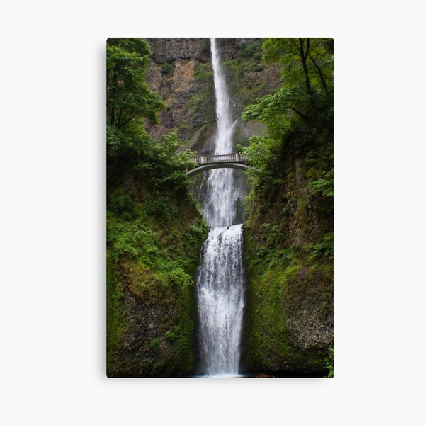 "Multnomah Falls " Canvas Print for Sale by poeticnautilus | Redbubble