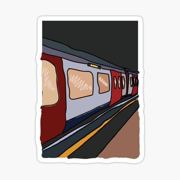 London Underground Stickers | Redbubble
