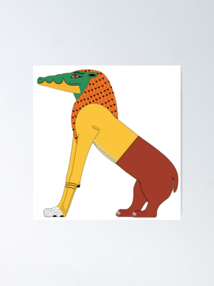 "Ammit artwork" Poster by nasefgis | Redbubble