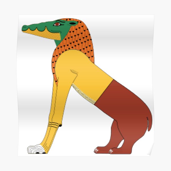 "Ammit artwork" Poster by nasefgis | Redbubble