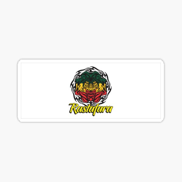 "rasta rastafari reggae rastafara bob" Sticker by tkgarage | Redbubble