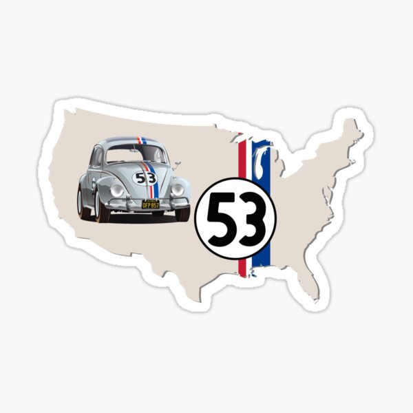 Herbie 53 Stickers | Redbubble