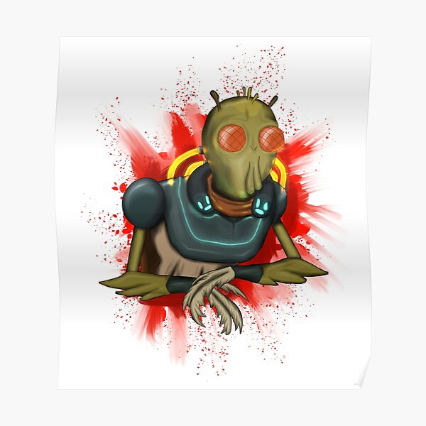 "Krombopulos Michael" Poster by OscarD | Redbubble