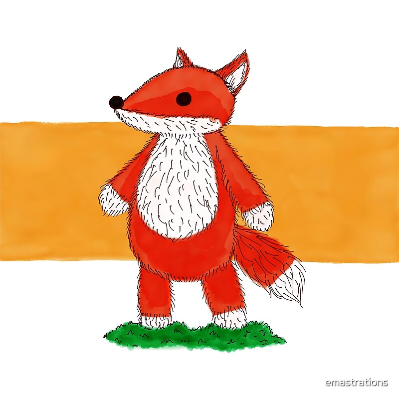 "Foxie" by emastrations | Redbubble