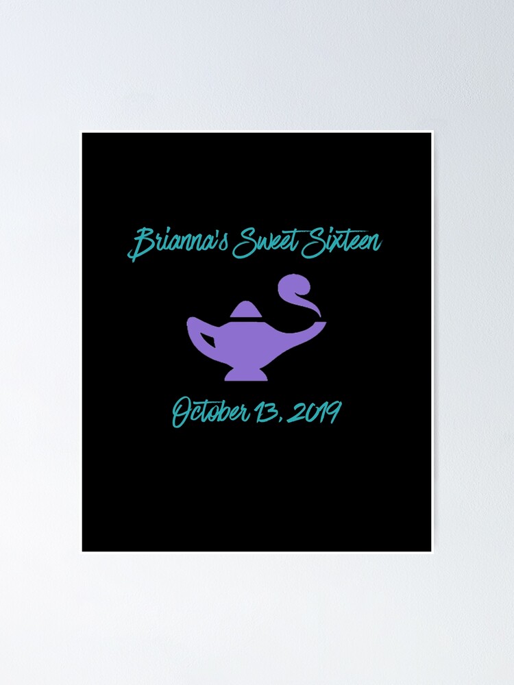 "Brianna " Poster by rubinrivera | Redbubble