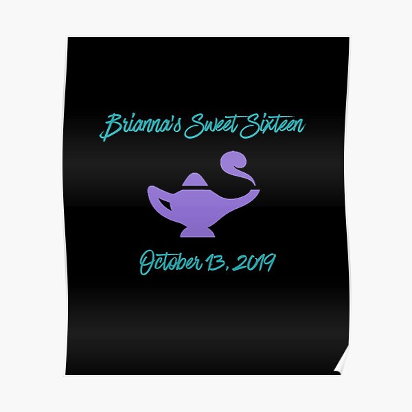 "Brianna " Poster by rubinrivera | Redbubble