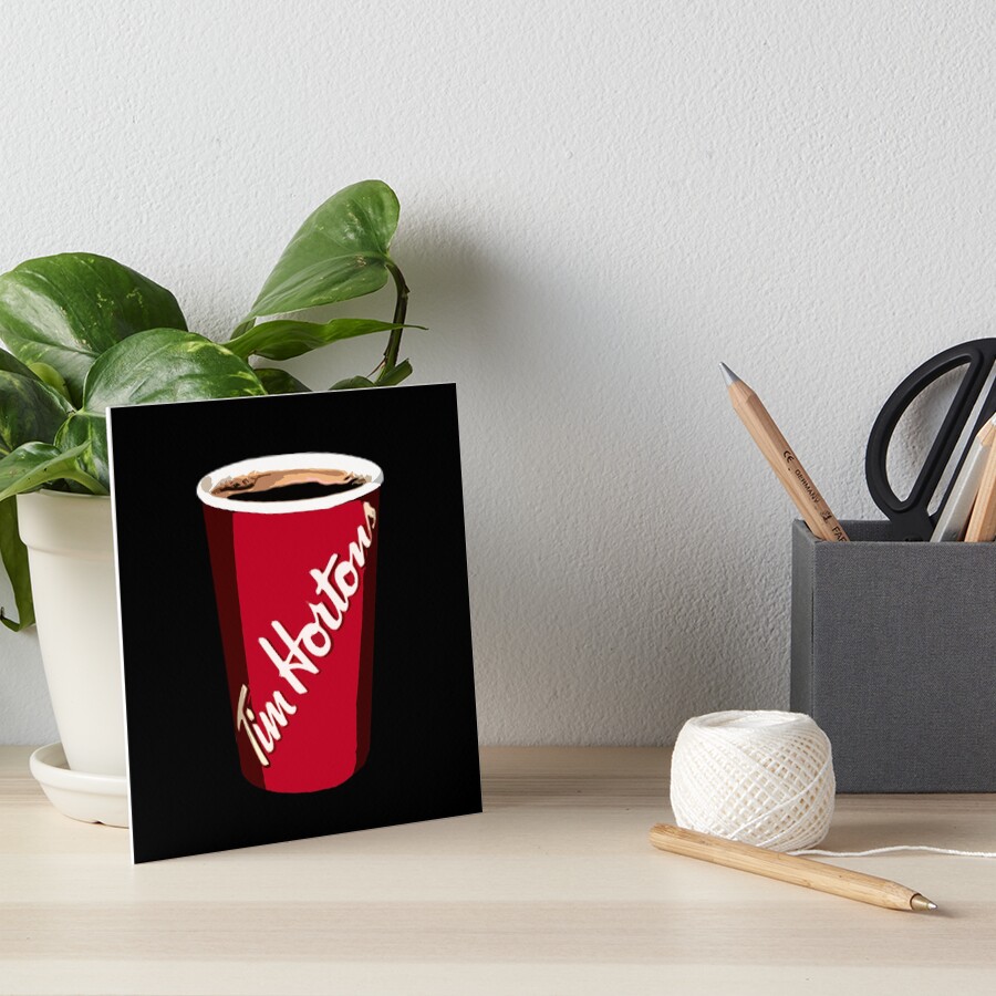 "Tim Horton's Cup" Art Board Print by LiquidPaperz | Redbubble