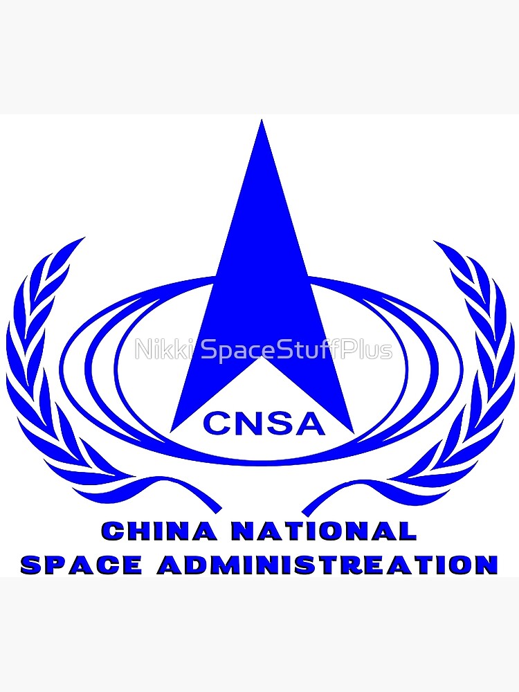 "China National Space Administration (CNSA) Logo" Poster for Sale by ...