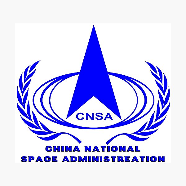 Lámina fotográfica «Logotipo de la Administración Nacional del Espacio ...